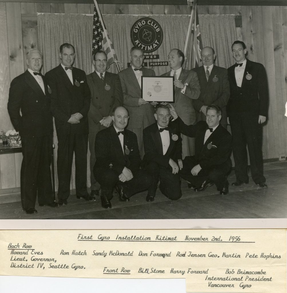 Founders of Kitimat Gyro - Kitimat Gyro Club